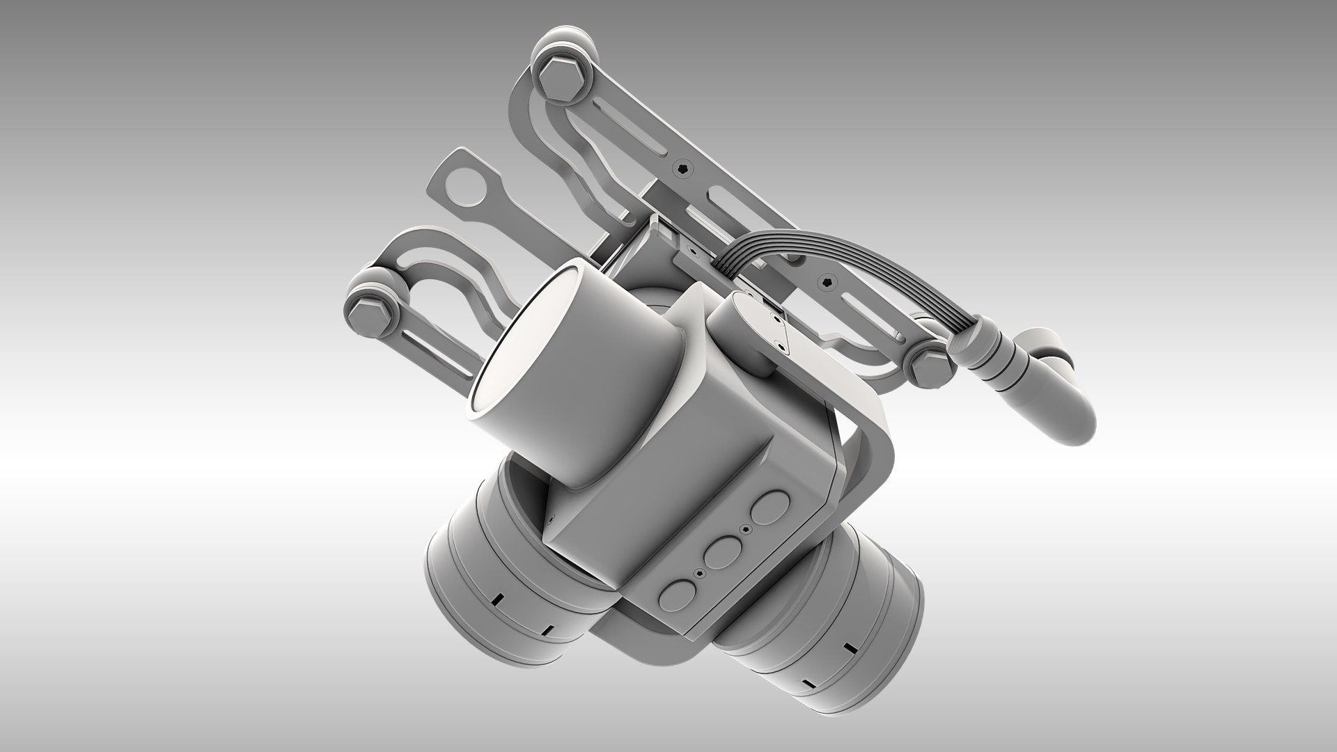Splashdrone Gimbal Camera 3D Model - TurboSquid 1627222