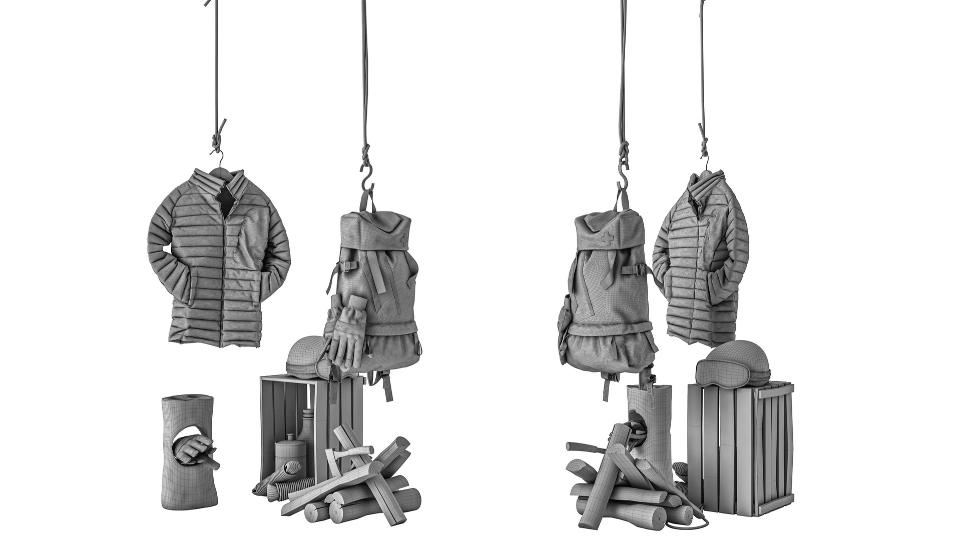 CLOTH SHOP 9 MODELS 3D - TurboSquid 2243832