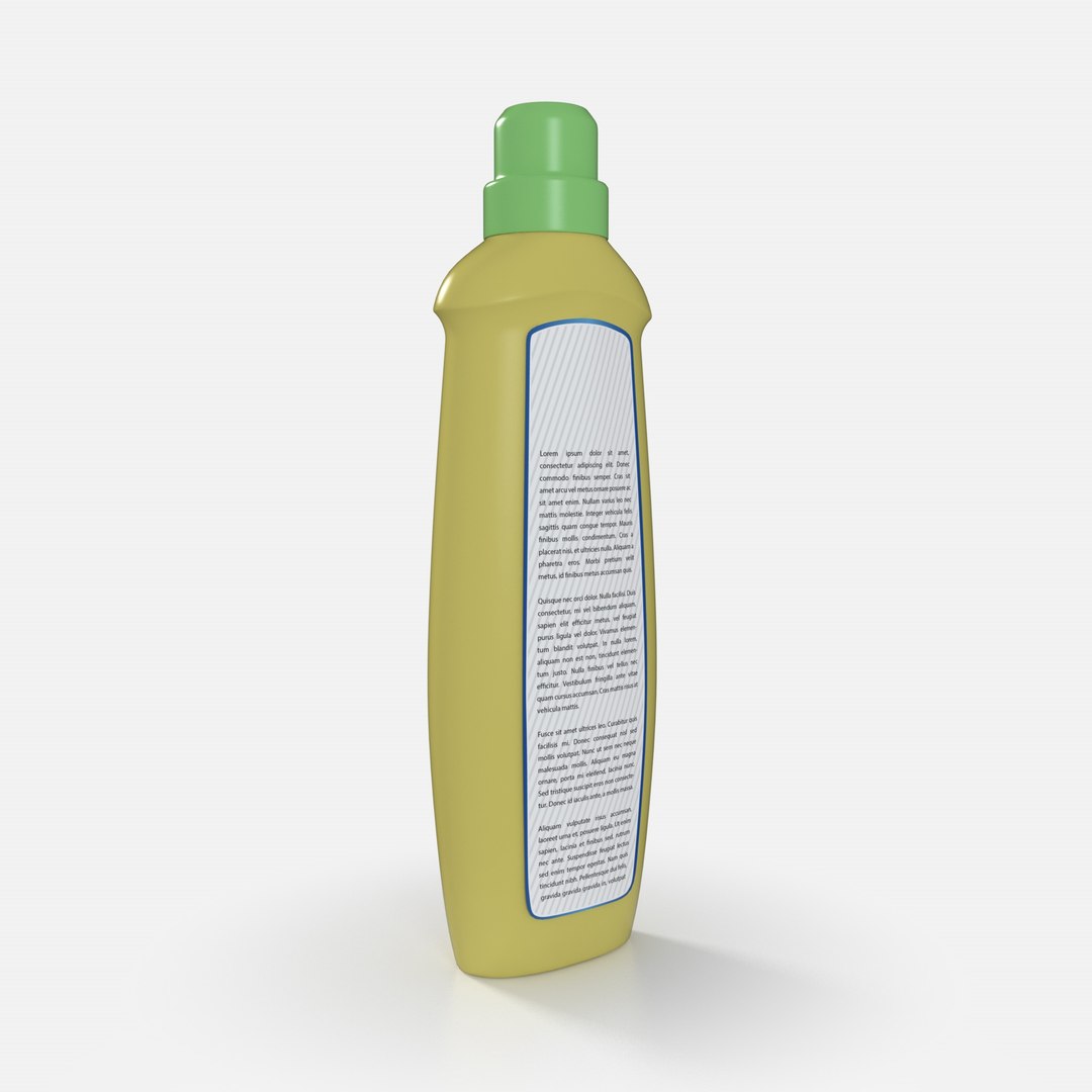 3D shampoo bottle model - TurboSquid 1291488