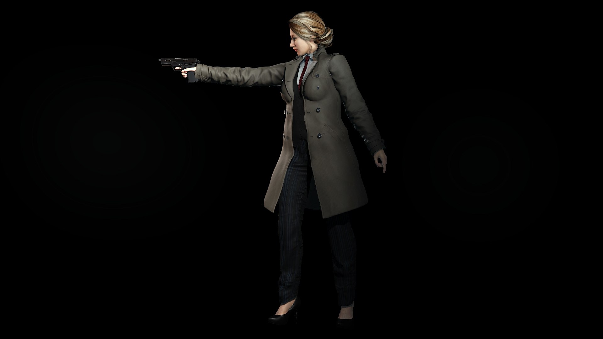 Female Detective 3D Model - TurboSquid 2384997
