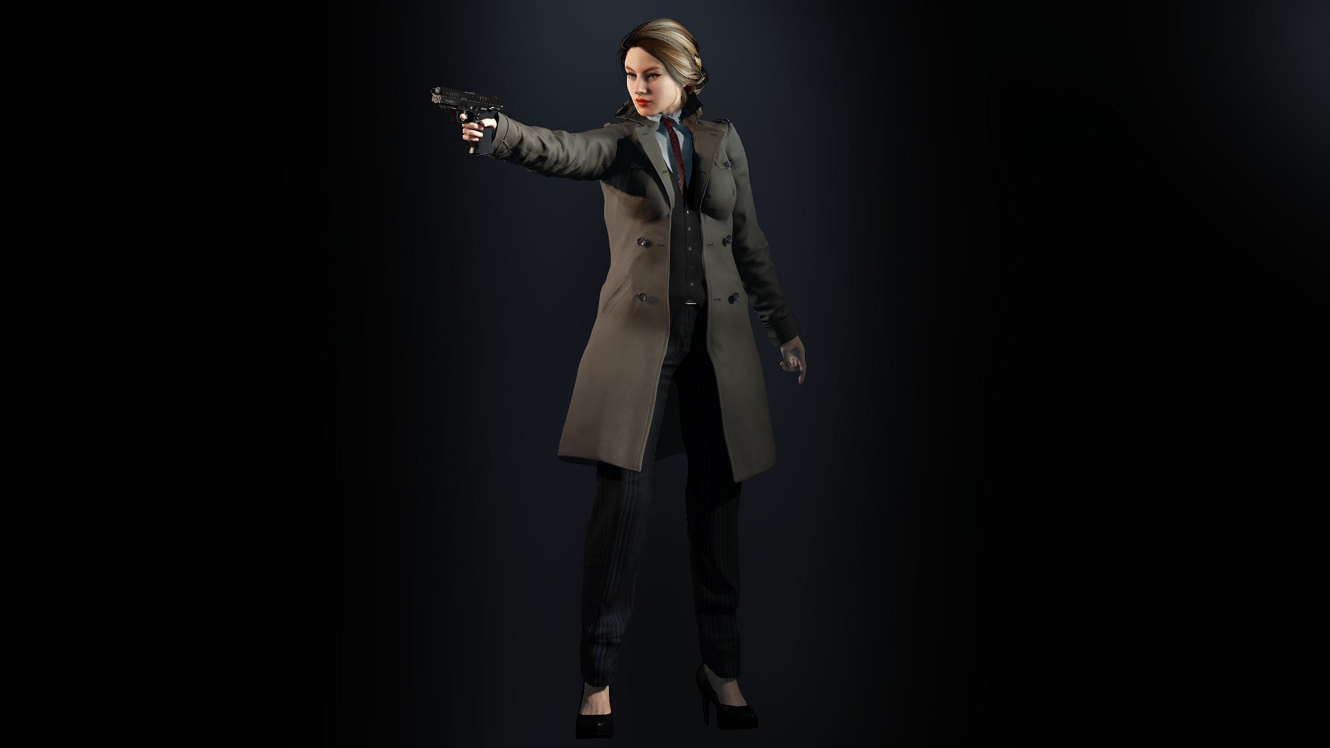 Female Detective 3D Model - TurboSquid 2384997