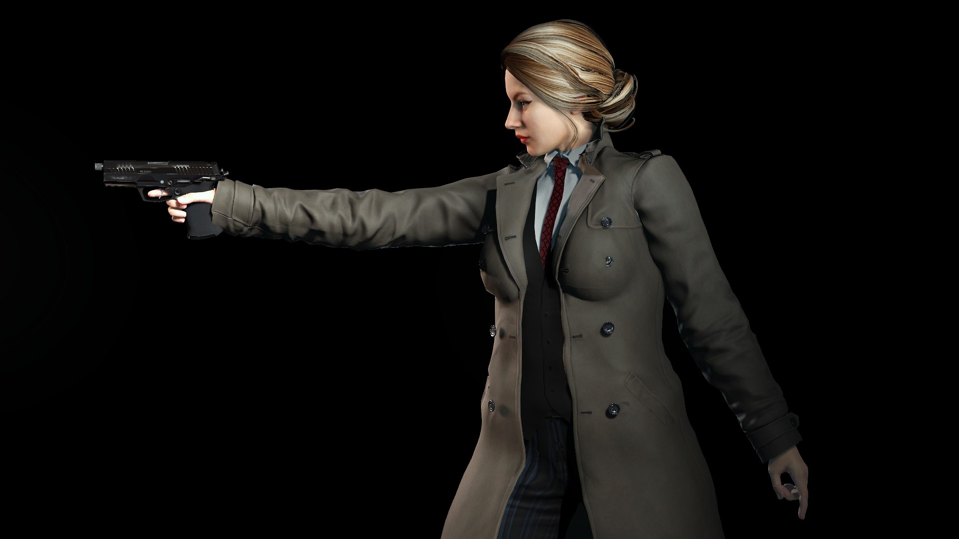 Female Detective 3D Model - TurboSquid 2384997