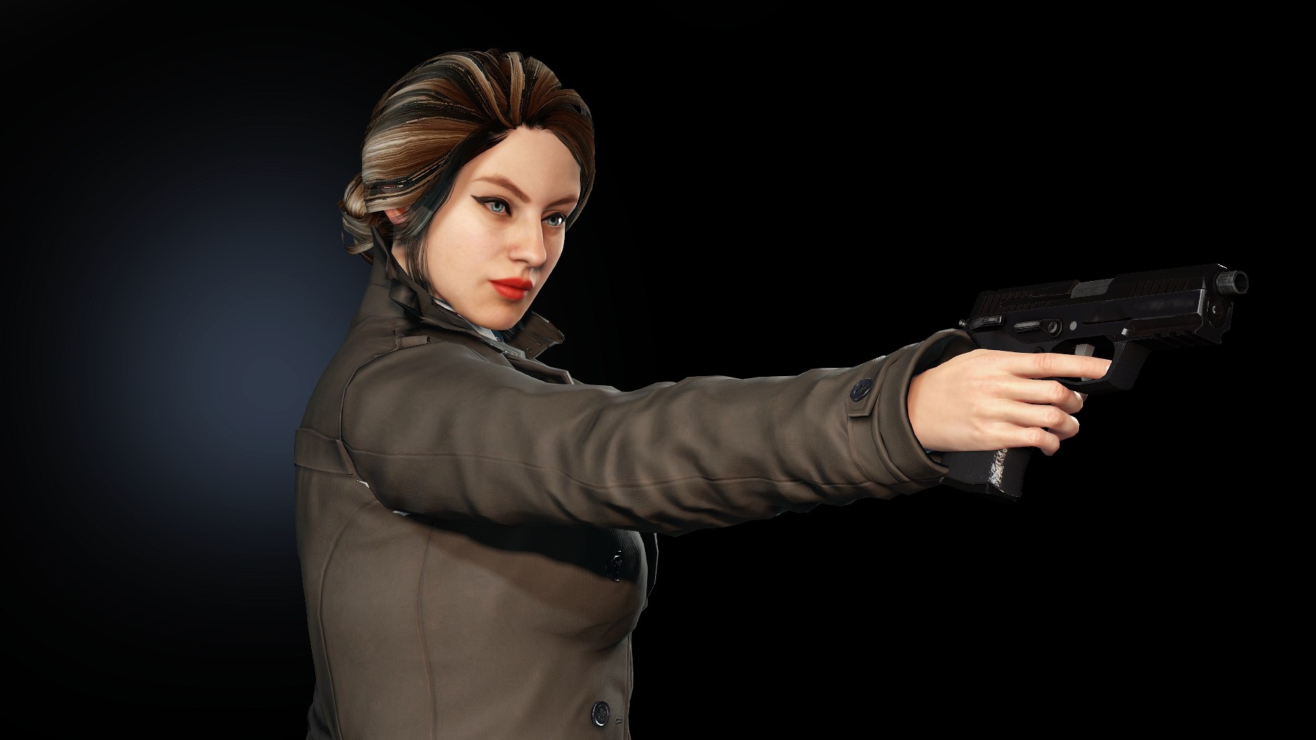 Female Detective 3D Model - TurboSquid 2384997