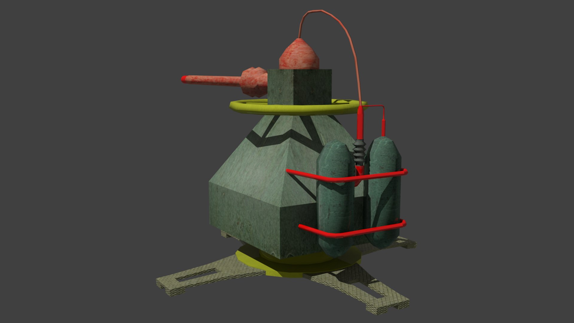 3d Turret Model