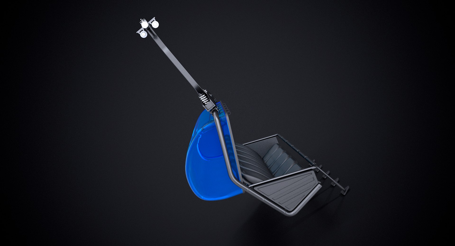 3D Generic Chairlift 6 Seat Model - TurboSquid 1334960