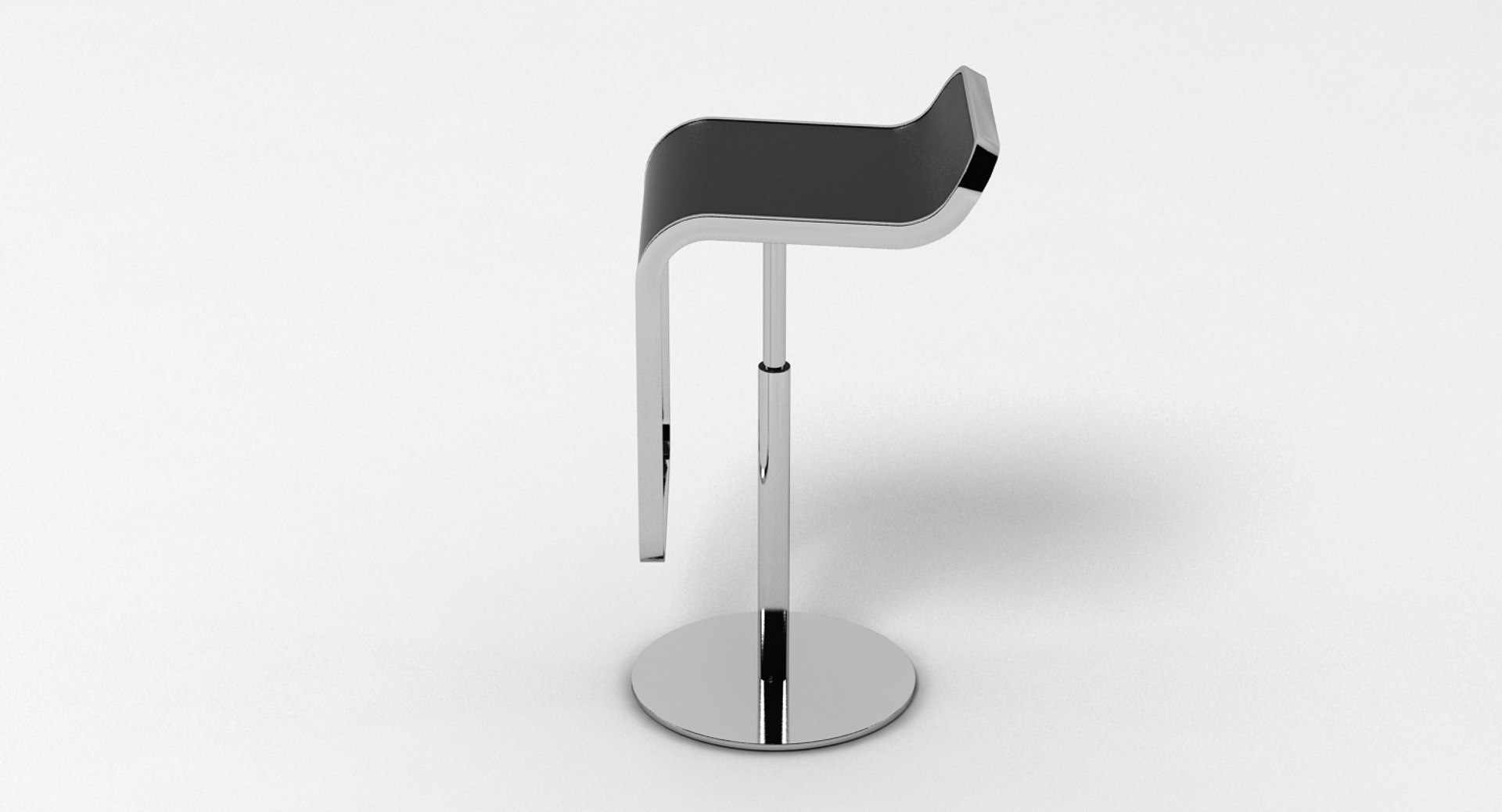Lem Piston Bar Stool 3d Model