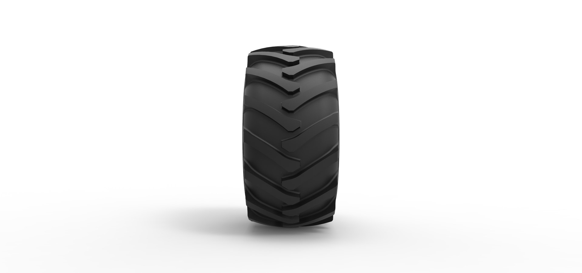3D Tire Of Timberjack Scale 1 To 25 Model - TurboSquid 2393194