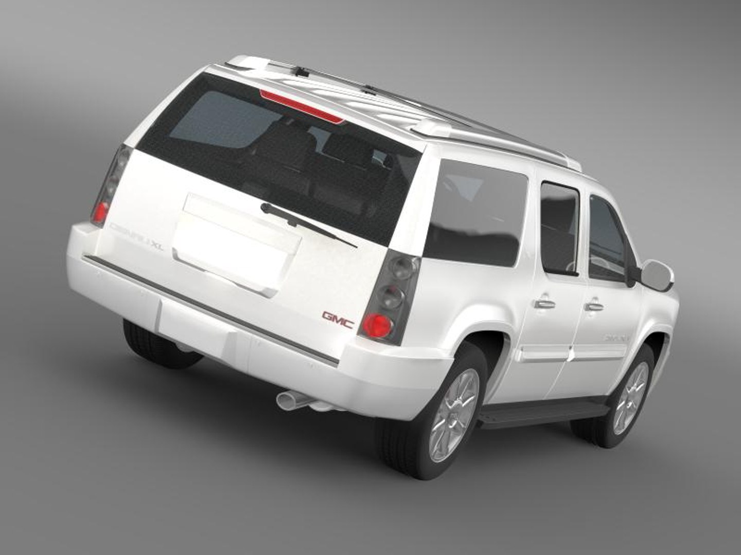 gmc denali xl 3d model