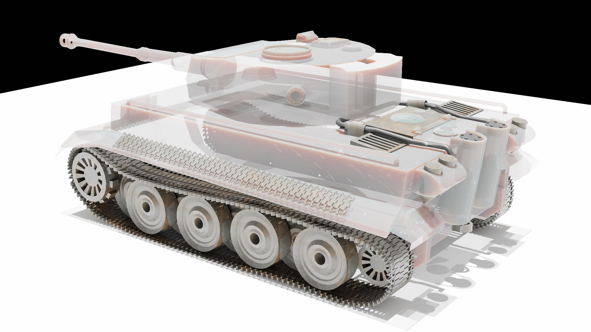 3D Tiger VI1 - TurboSquid 2077448