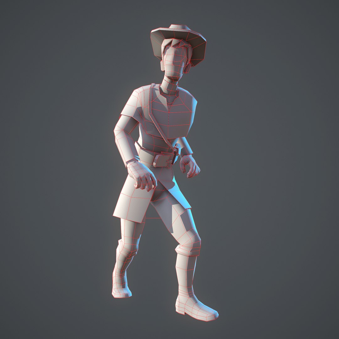 Man 3d Obj