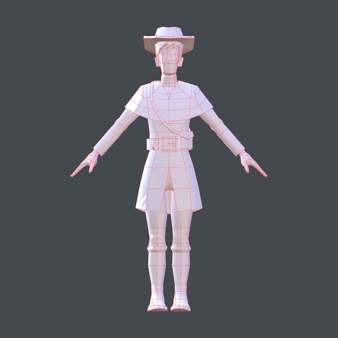 Man 3d Obj