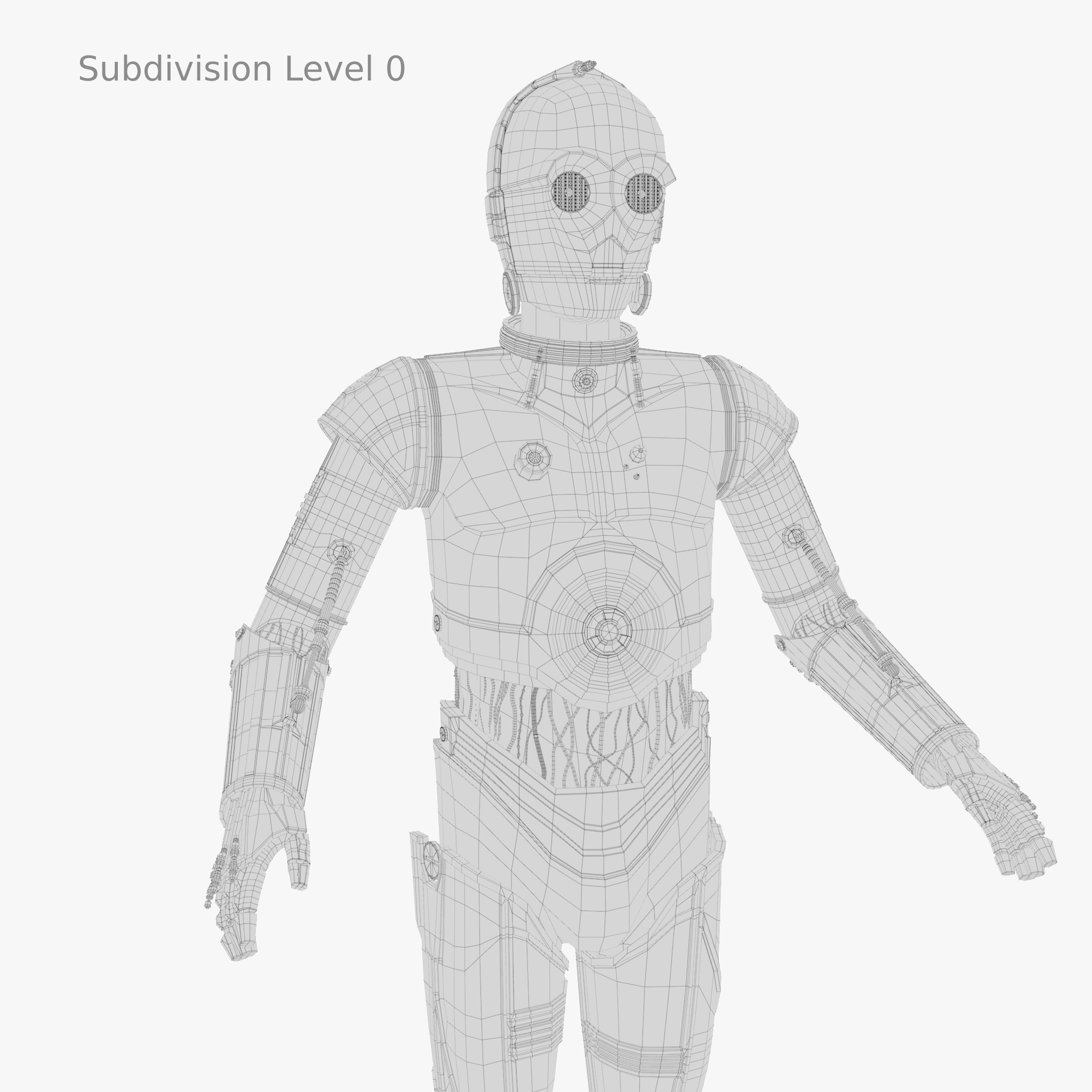 3D c3p0 - TurboSquid 1772929
