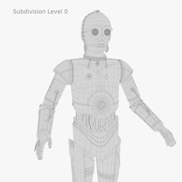 c3p0 3D 모델 - TurboSquid 1772929