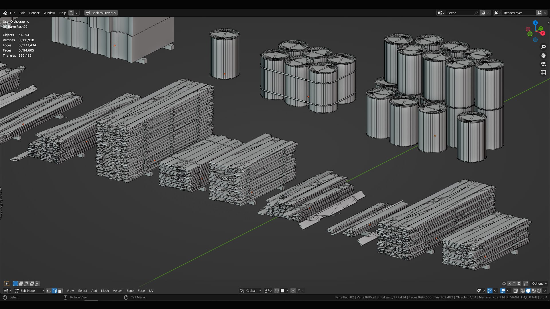 Construction Props Pack Realtime 3D Model - TurboSquid 2217966