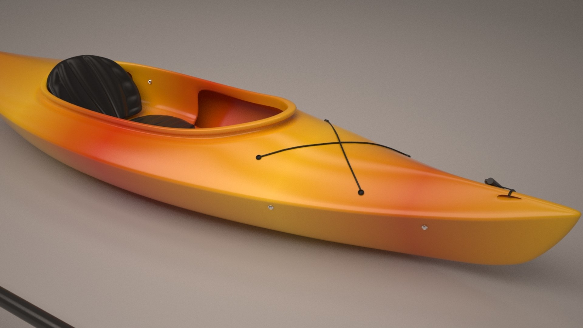 3d generic kayak