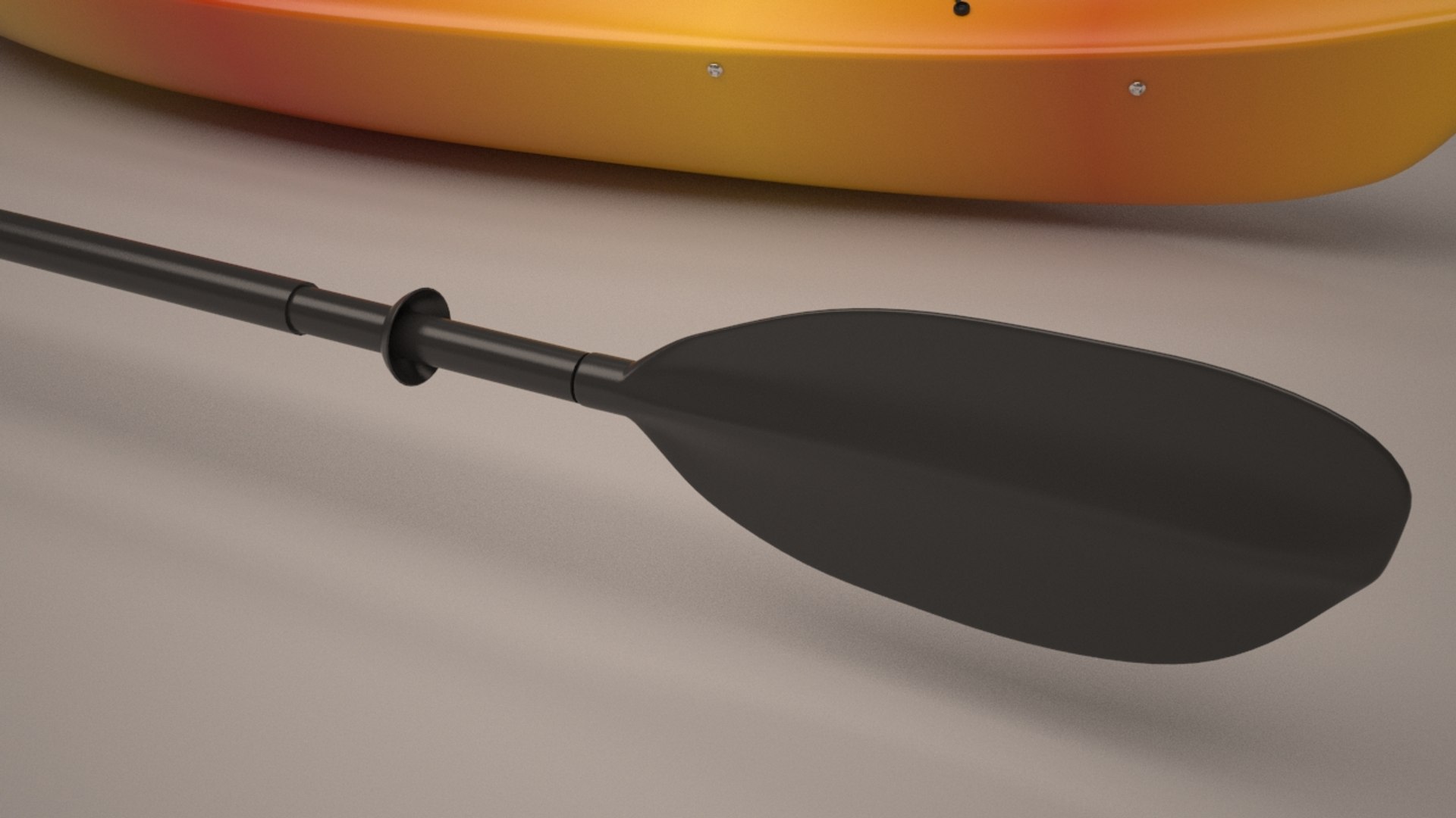 3d generic kayak