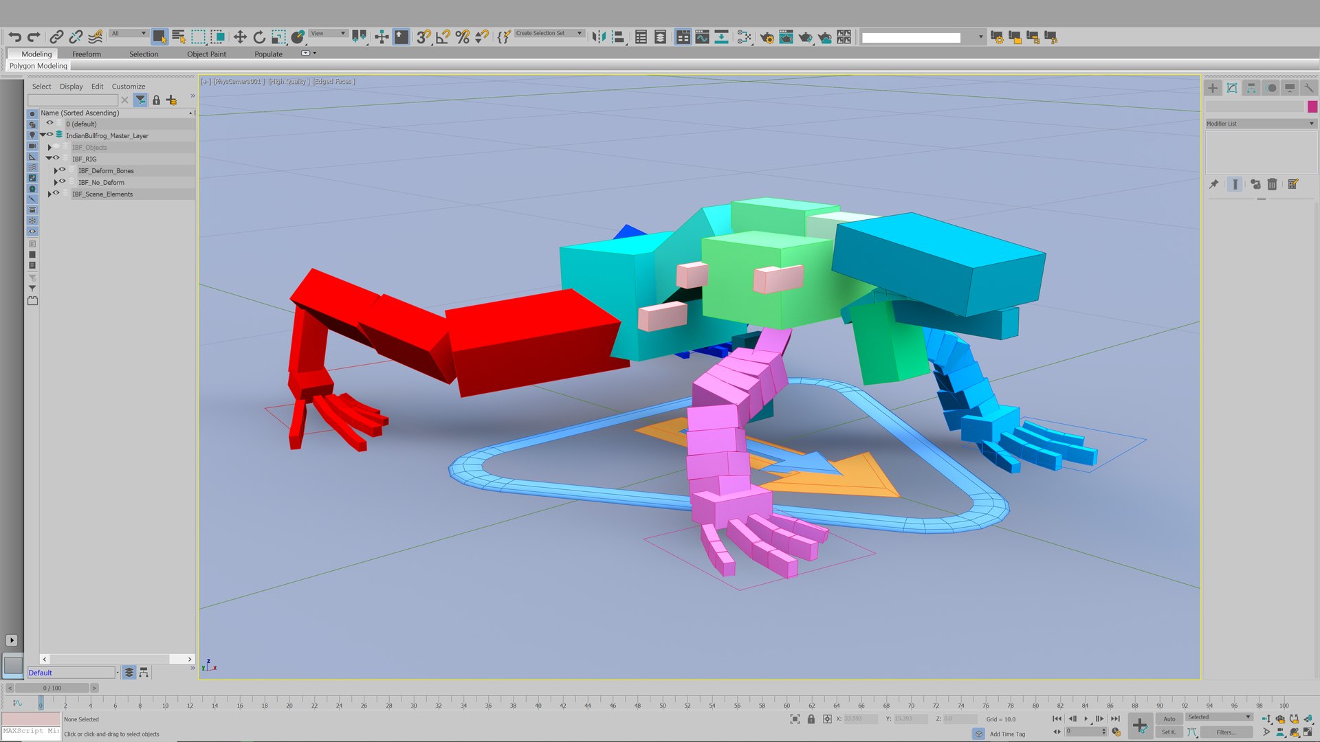 3D Indian Bullfrog - Rigged model - TurboSquid 2031802