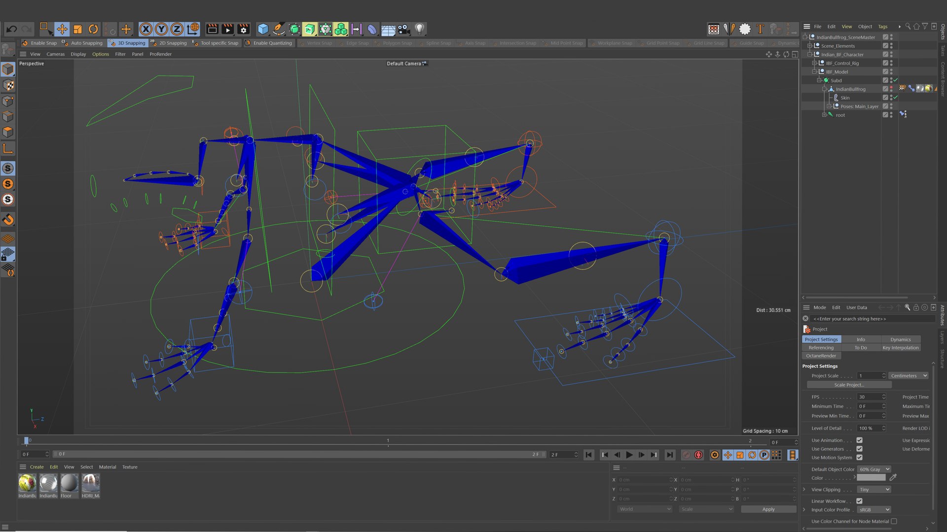 3D Indian Bullfrog - Rigged Model - TurboSquid 2031802