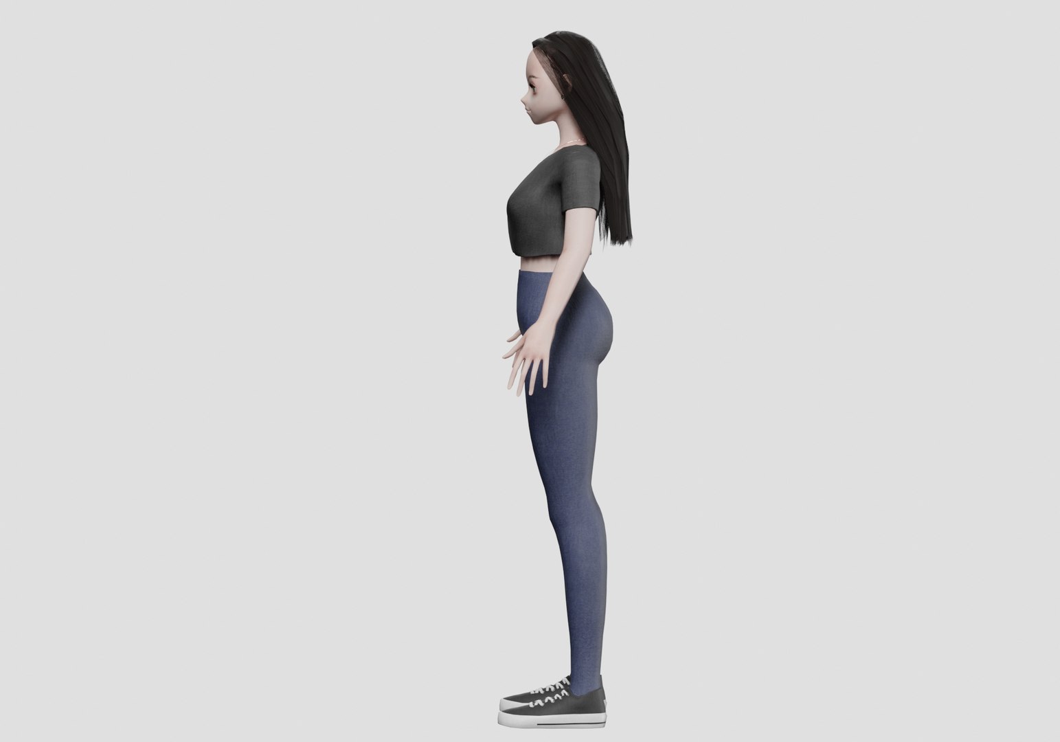 Cute Standard Girl V29365 3D - TurboSquid 2271060