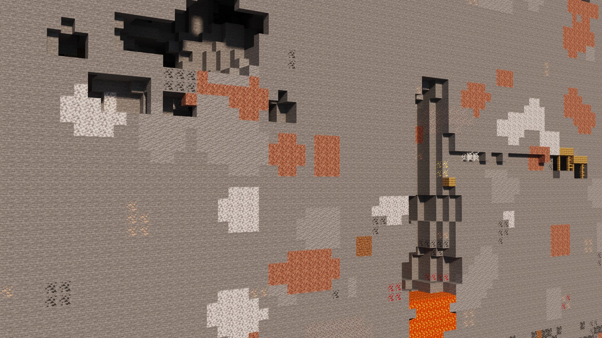 3D model Minecraft Ice Spikes Biome - TurboSquid 1716654