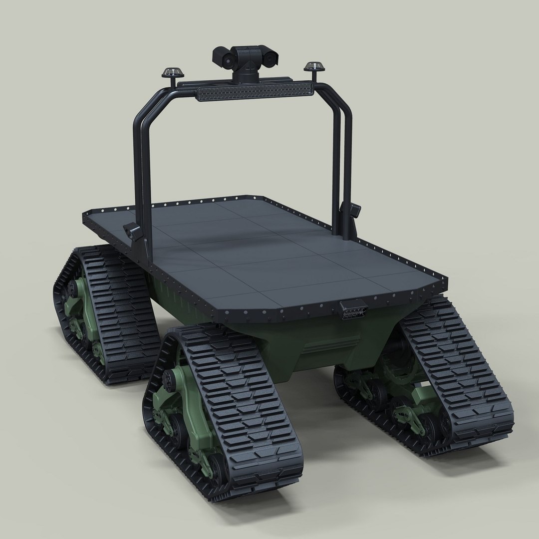 Robot Robo Track 3D Model - TurboSquid 1338977