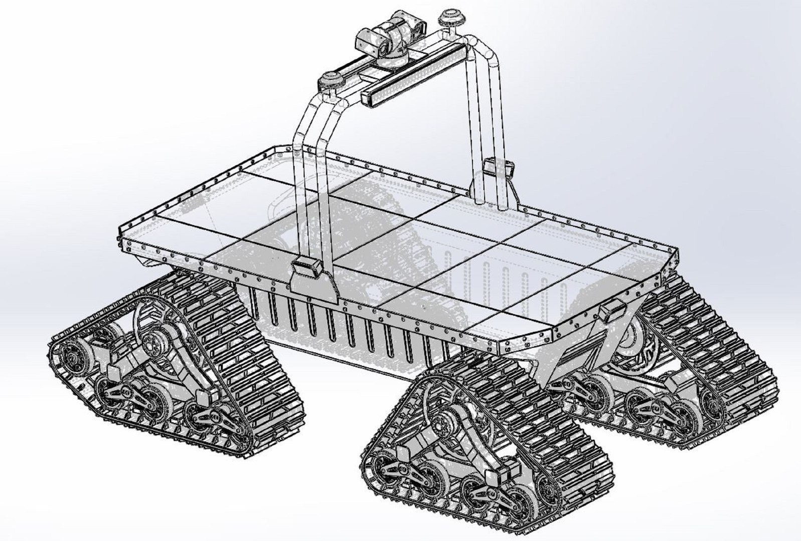Robot Robo Track 3D Model - TurboSquid 1338977