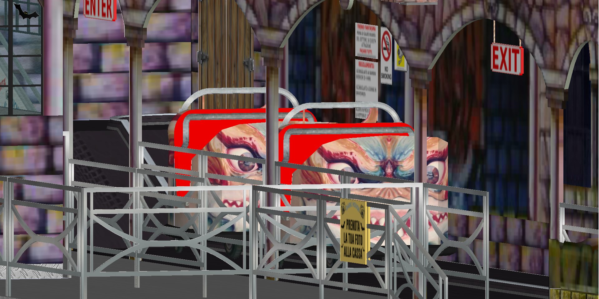 Ghost Train 3D - TurboSquid 1209632