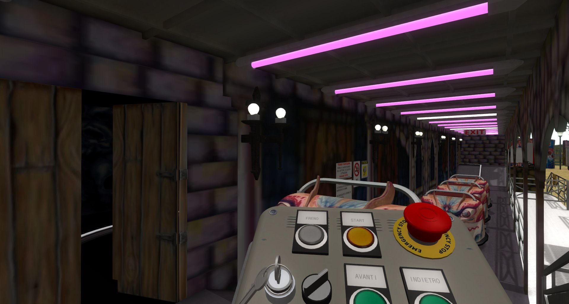 Ghost Train 3D - TurboSquid 1209632