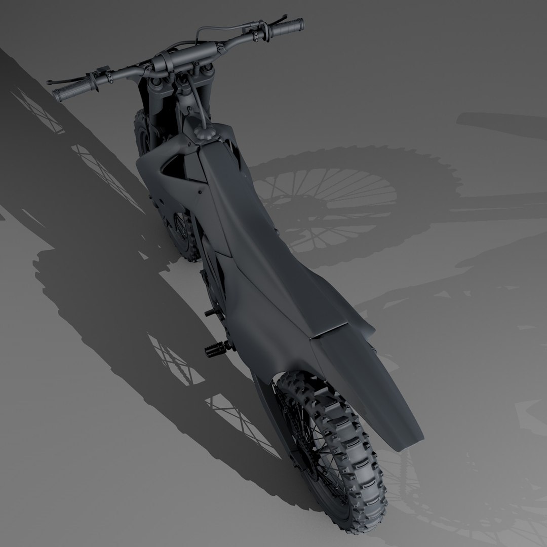 450cr-f Mx Geico Team 3d C4d