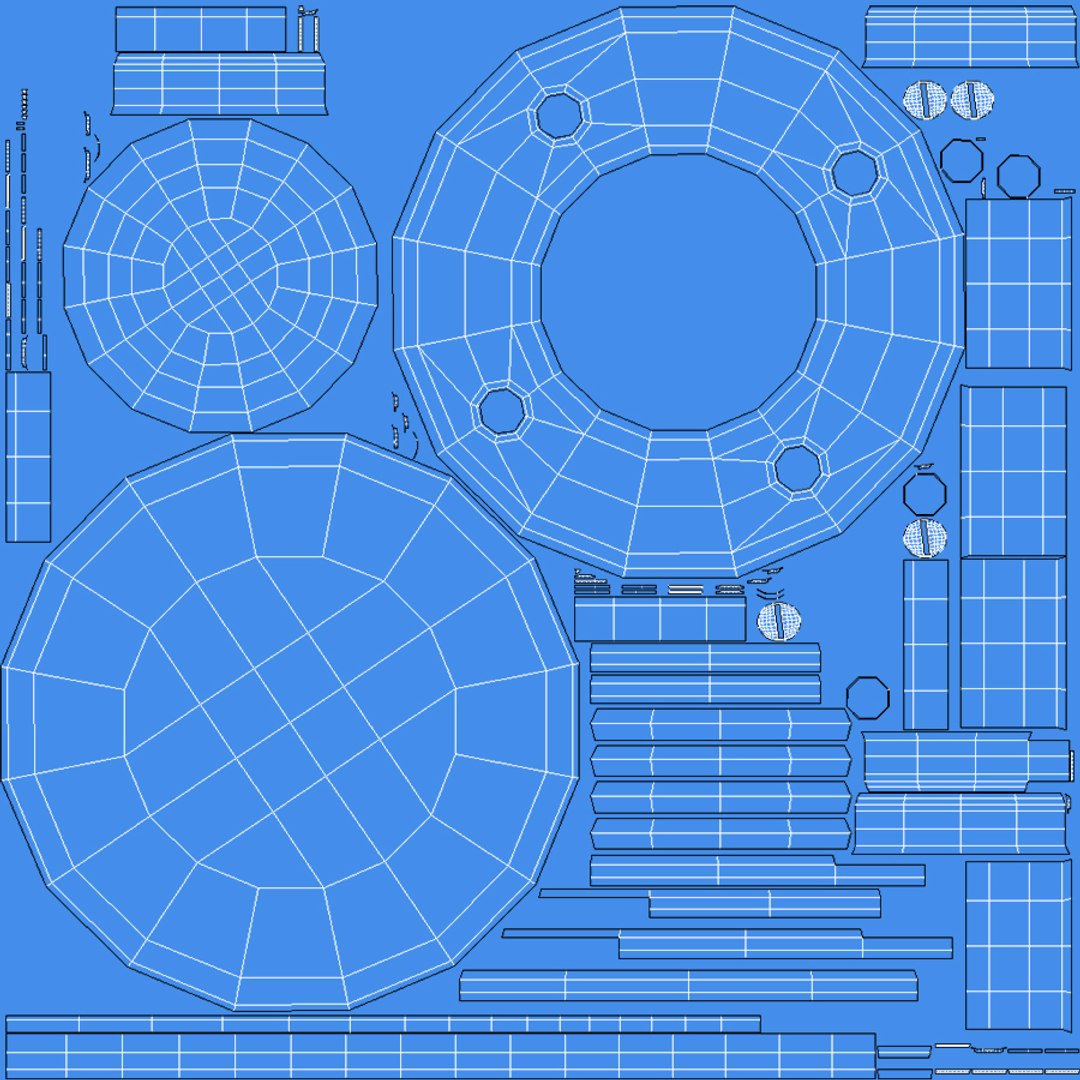 Blue Panic Button 3D - TurboSquid 2194627