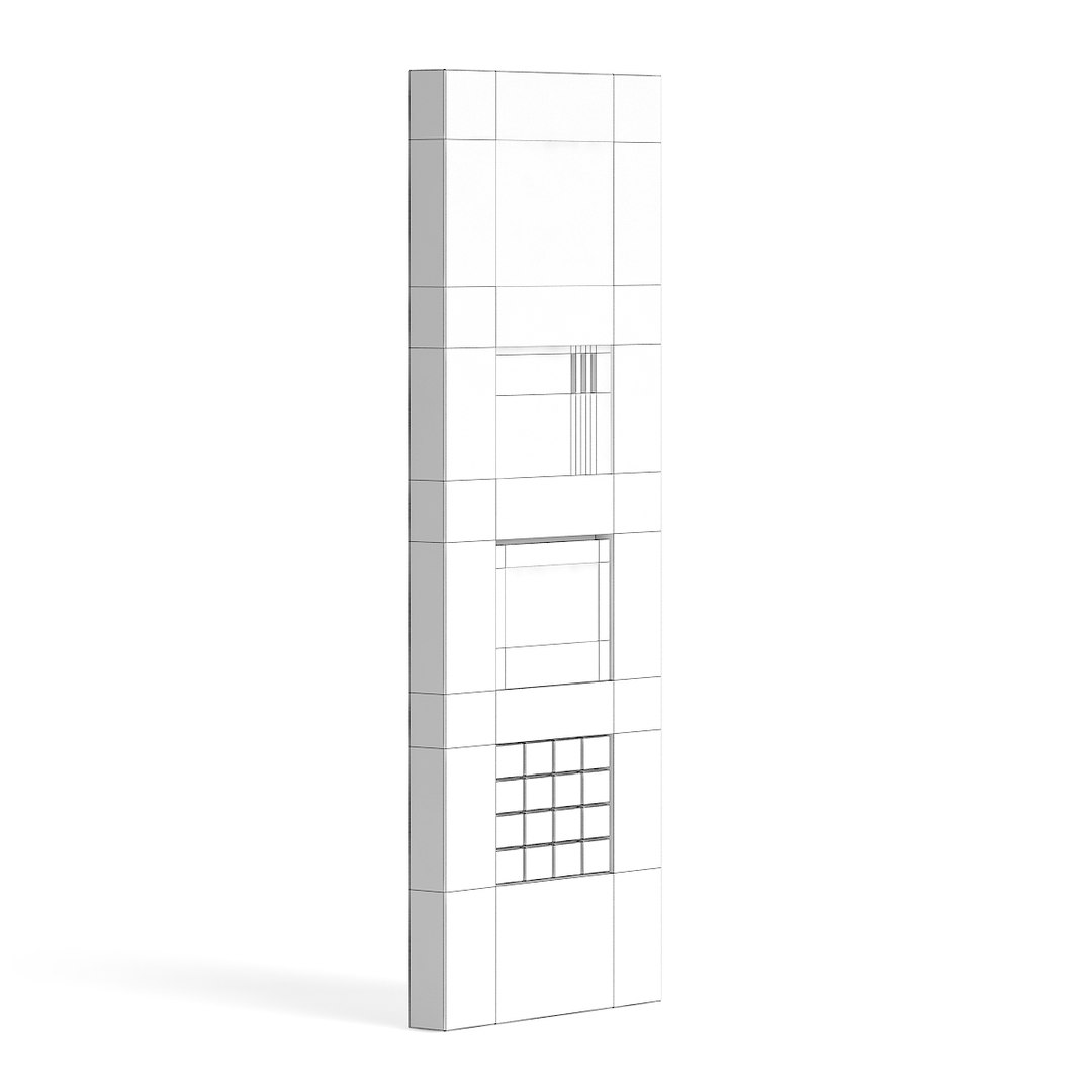 3D External Intercom - TurboSquid 1223767