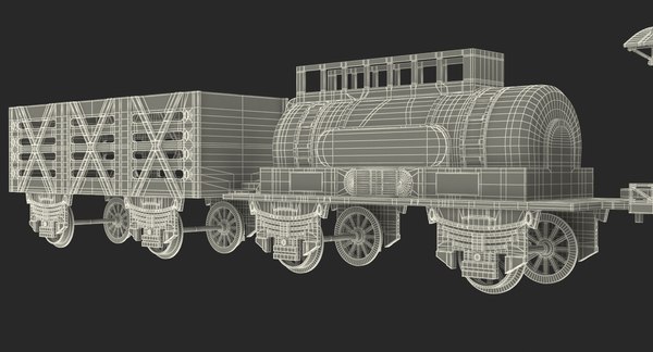 3D toy train wagons model - TurboSquid 1336117