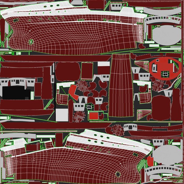 Trawler fishing vessel trawls 3D model - TurboSquid 1513775