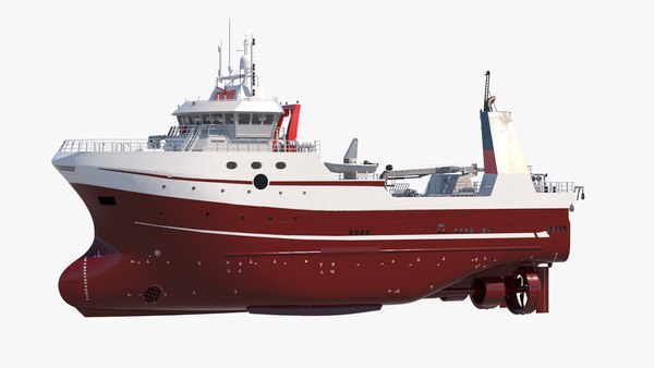 트롤 어선 3D 모델 - TurboSquid 1513775