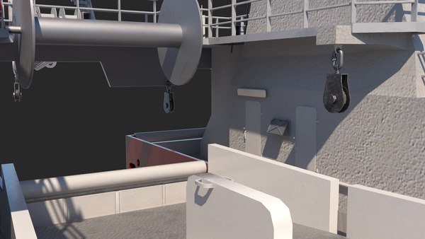 Trawler fishing vessel trawls 3D model - TurboSquid 1513775