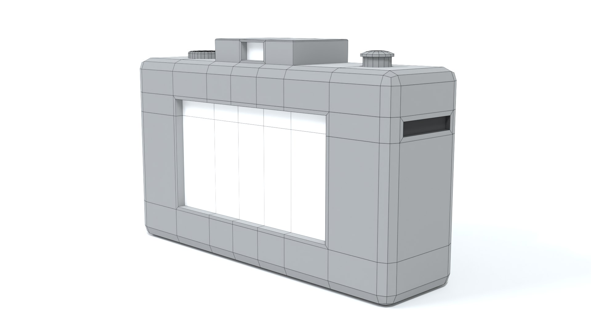 Low Poly Cartoon Photo Camera Model - TurboSquid 1802570