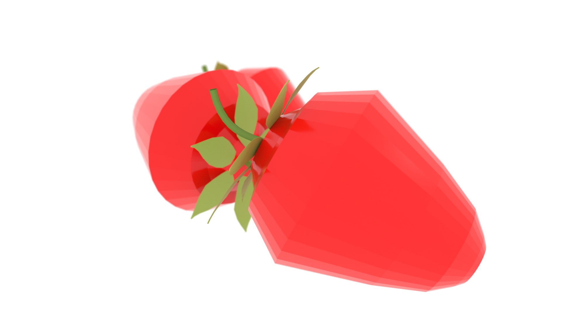 3D Low-poly Fruit - TurboSquid 1273017