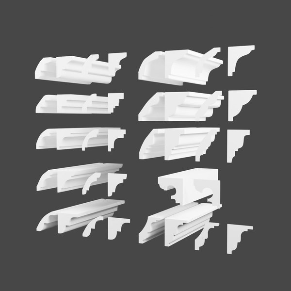 10 Sweep profiles with different versions 3D model - TurboSquid 1937874