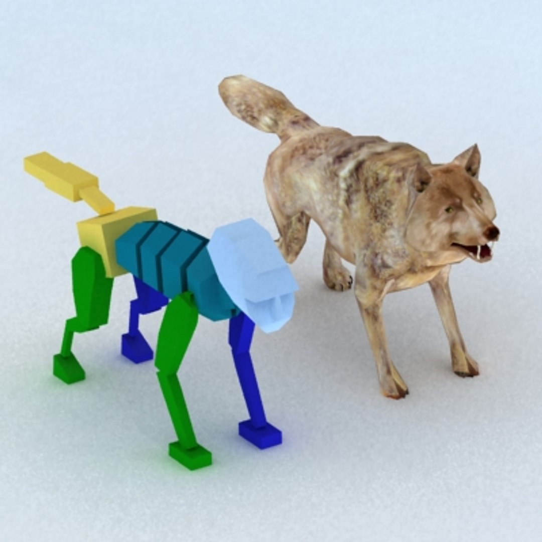3d Wild Wolf