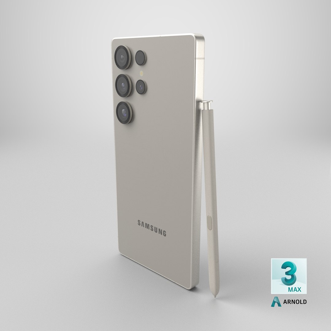 3D Model Samsung Galaxy S25 Ultra Titanium Gray - TurboSquid 2356092