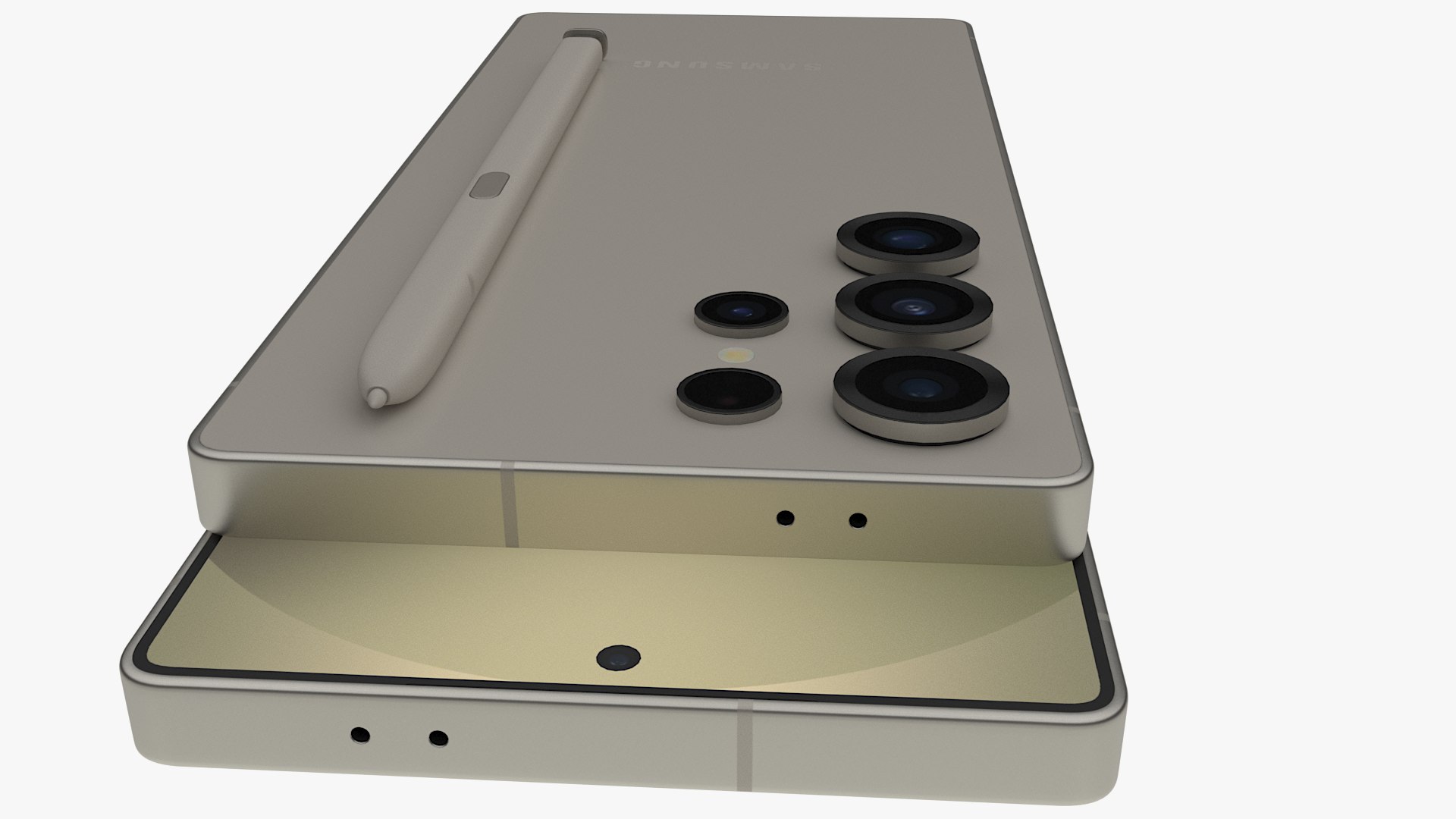 3D Model Samsung Galaxy S25 Ultra Titanium Gray - TurboSquid 2356092