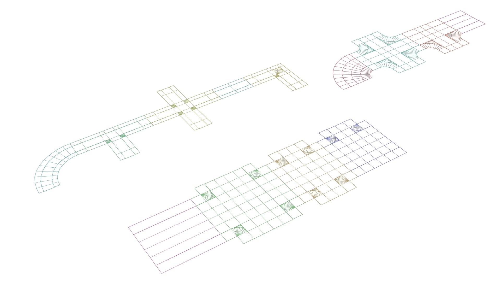 3D Modular Road System - TurboSquid 1981622