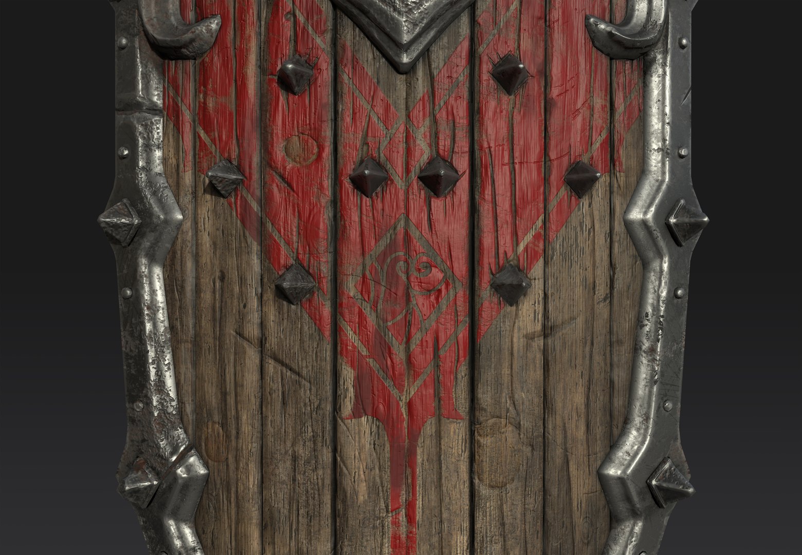 3D Heavy Shield - TurboSquid 1611149