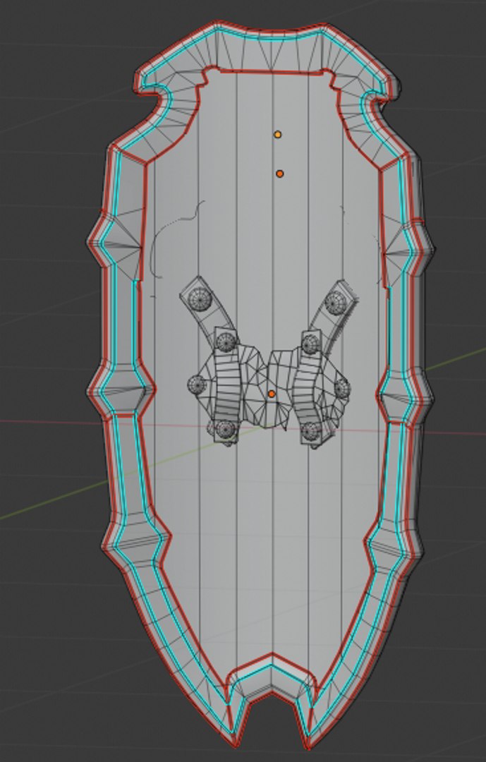 3D Heavy Shield - TurboSquid 1611149