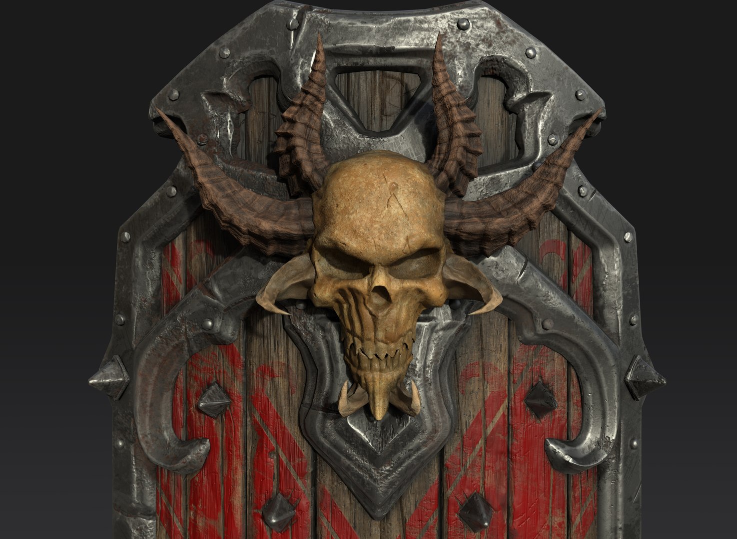 3D Heavy Shield - TurboSquid 1611149