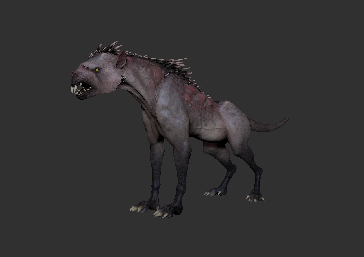 Chupacabra 3D model - TurboSquid 1398035