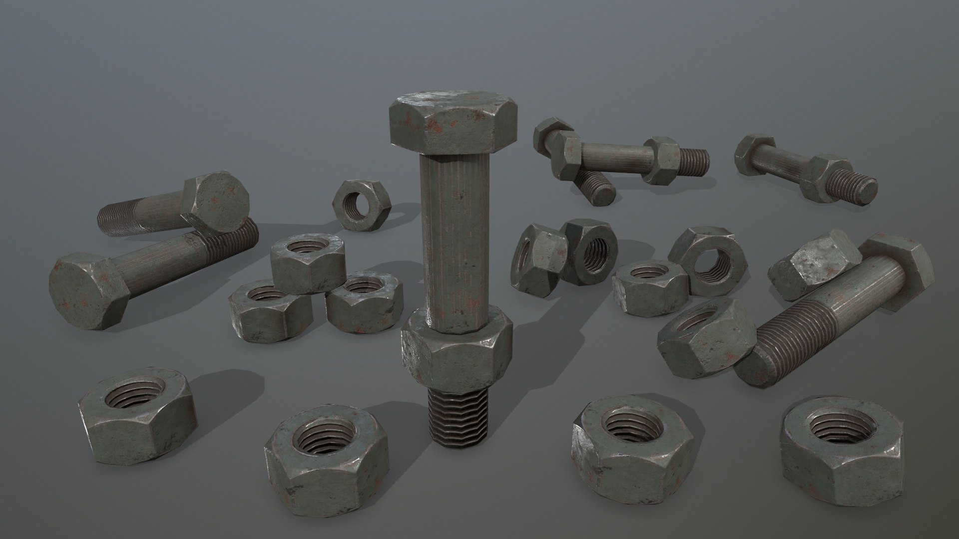 Bolts 3D Model - TurboSquid 1544421