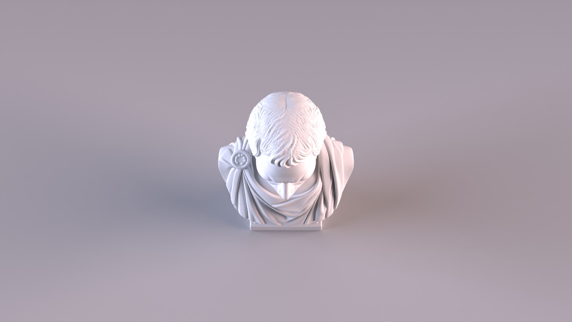 Julius Caesar Bust Sculpture 3D Print Model STL File Printable Bust ...