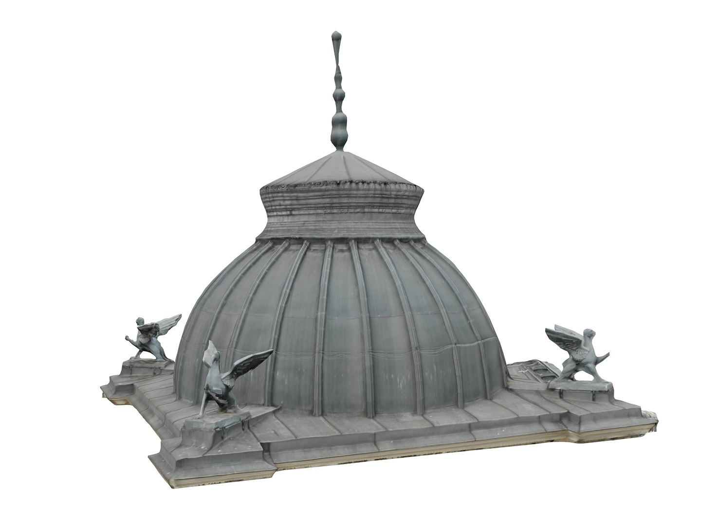 3D roof building model - TurboSquid 1410028