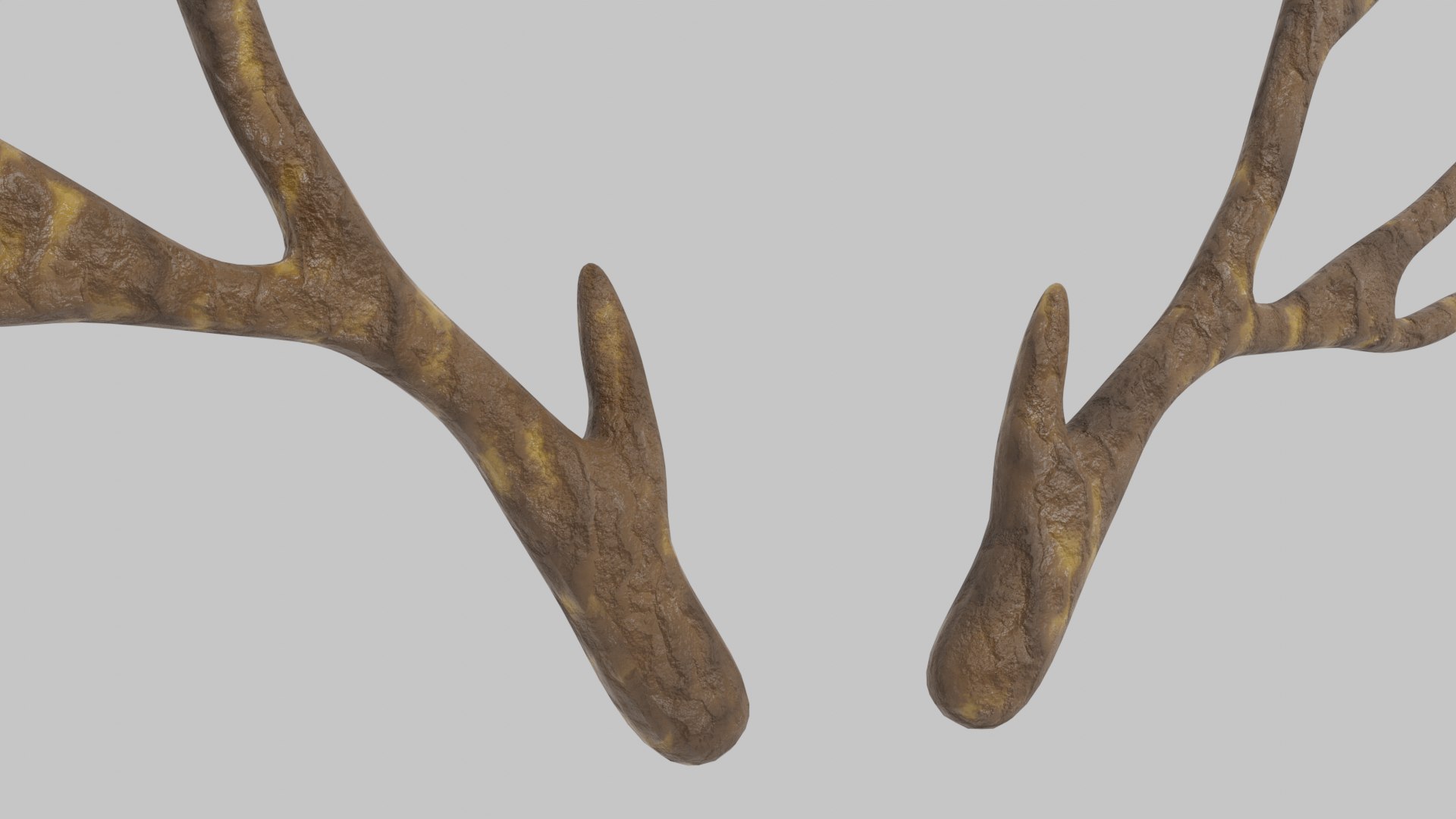 3D Reindeer Antlers model - TurboSquid 1988712